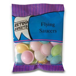 Flying Saucers 25g - Wholesale Bagged Sweets - Wholesale Prepacked Sweets