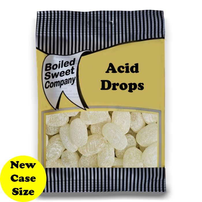 Acid Drops 120g - Wholesale Bagged Sweets - Wholesale Prepacked Sweets ...