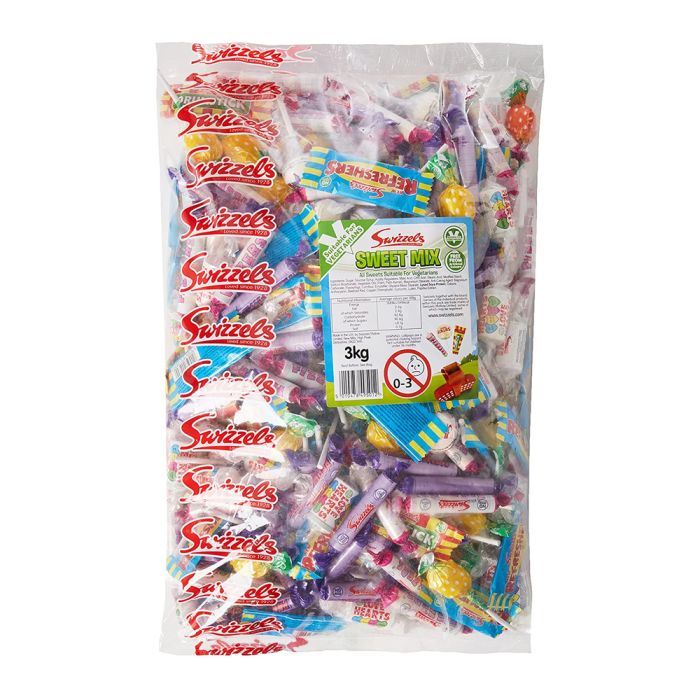 Swizzels Vegetarian Mix 3kg - Wholesale Sweets - Bulk Sweets ...